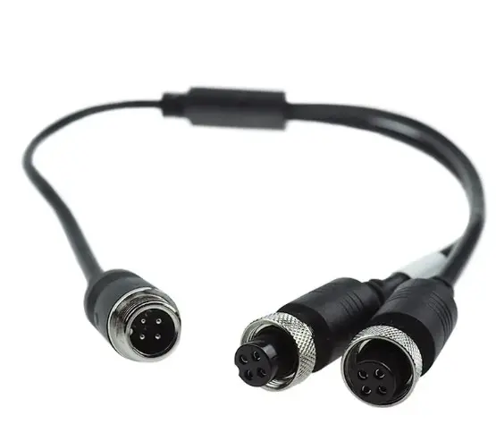 4-Pin Male - 2x 4-Pin Female Splitter | Daltec AI Limited